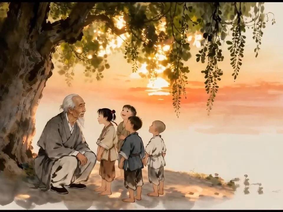 当AI遇上水墨意境,回乡偶书的数字新生