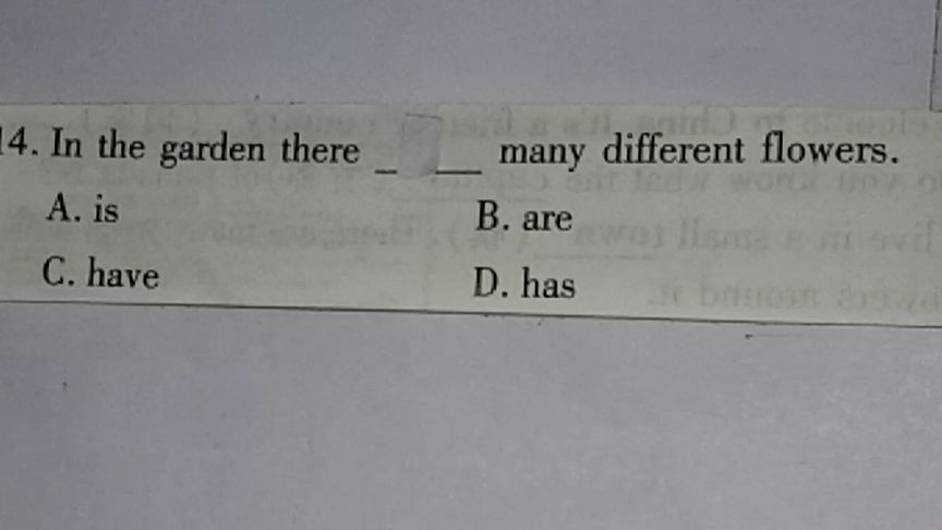There be句型的用法,你都知道吗?来试试看。