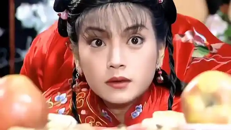 《还珠格格》紫薇和小燕子初次相遇
