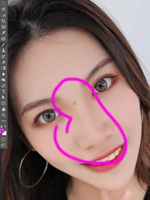 #ps技能 #ps #人像精修 #p图技巧 快速蒙版,快捷键.