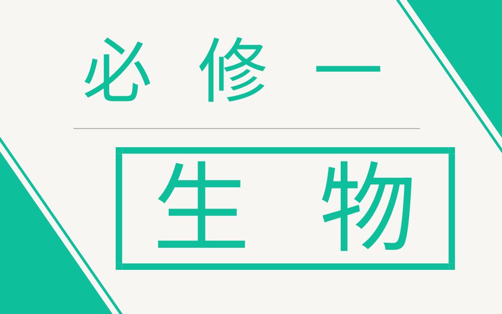 【汉水丑生】一轮复习(必修一)