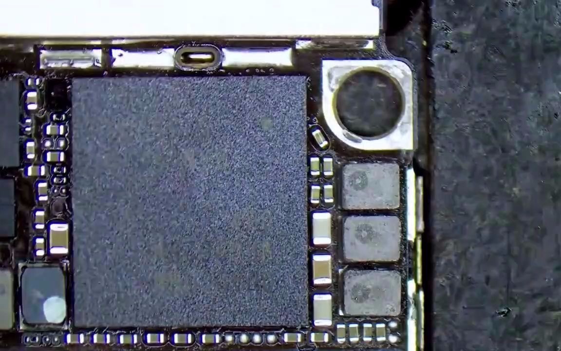 热风枪拆焊iPhone手机基带CPU技巧与方法,一次成功让维修更简单