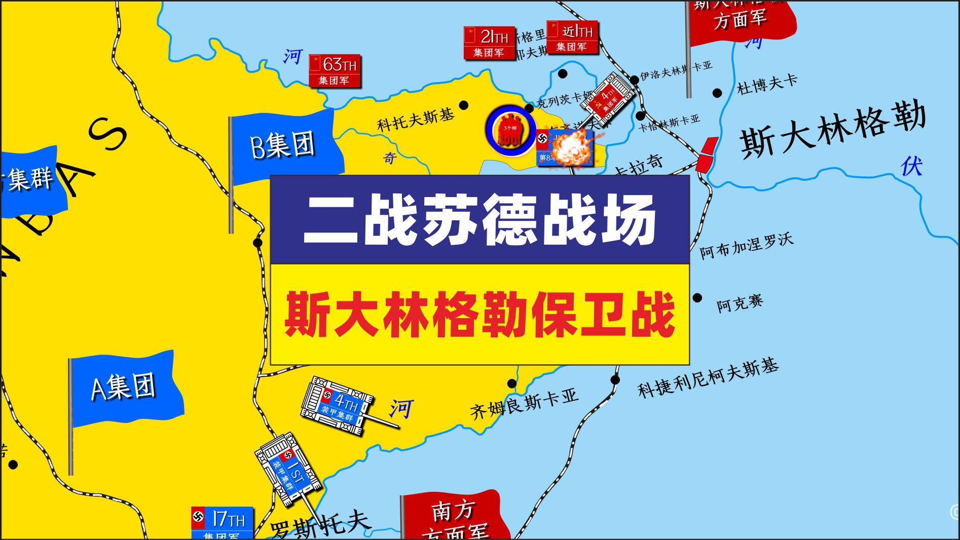 第二次世界大战转折点 斯大林格勒战役 苏军防御阶段