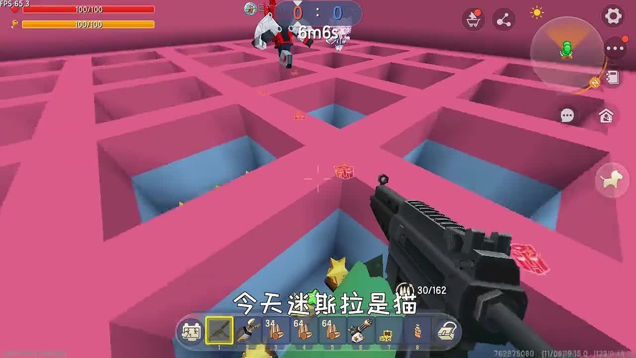 迷你世界:猫捉老鼠,迷斯拉当猫去捉像蚂蚁一样的老鼠谁会获胜?