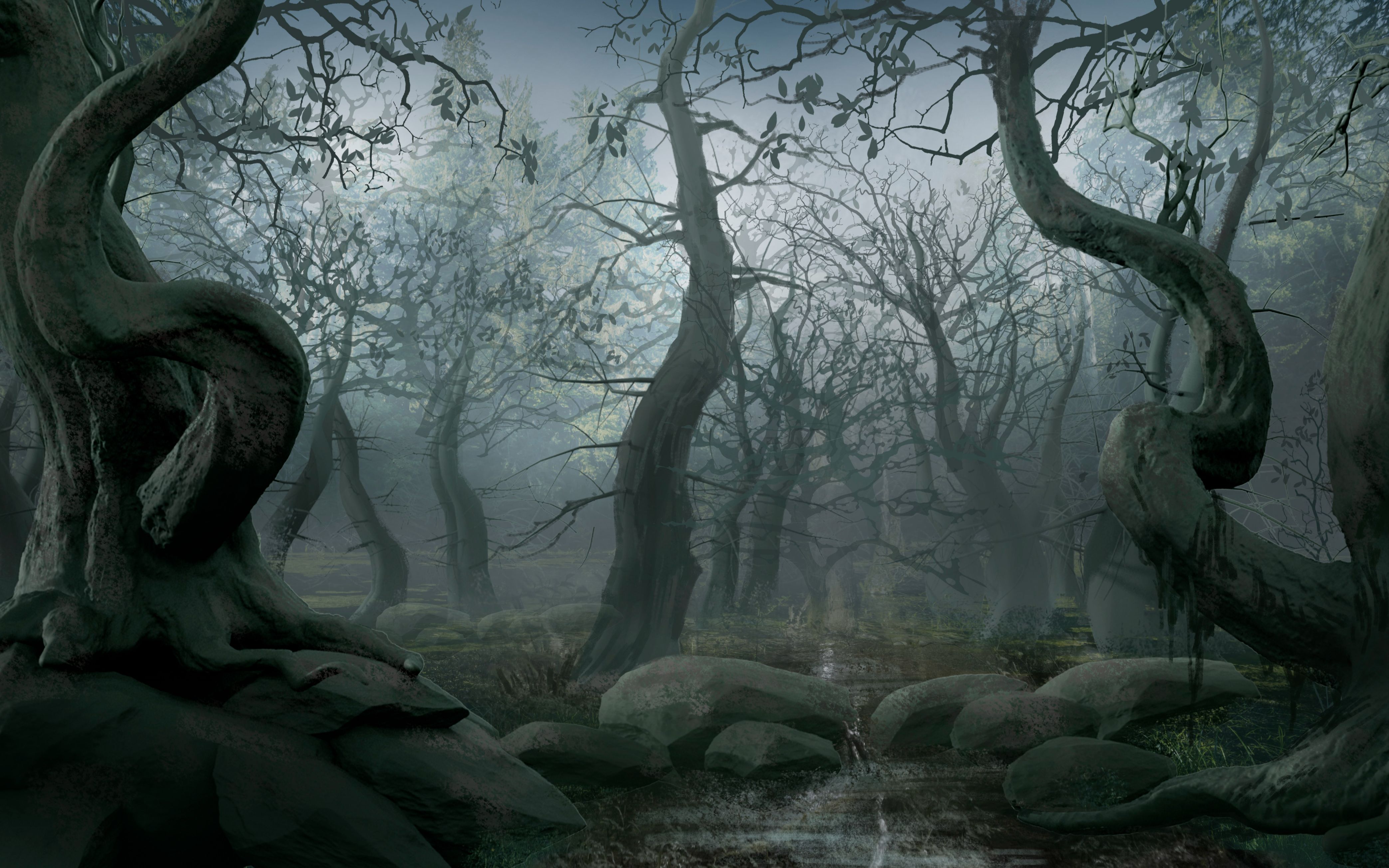 【zbrush+3Dmax+PS】场景大制作——次世代场景建模教学