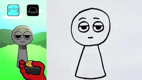 2211. 你认识这个人物吗?创意简笔画,儿童画,一起学画画