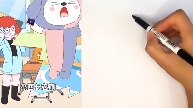 看动画,画动画人物:十二星座挑战流感病毒