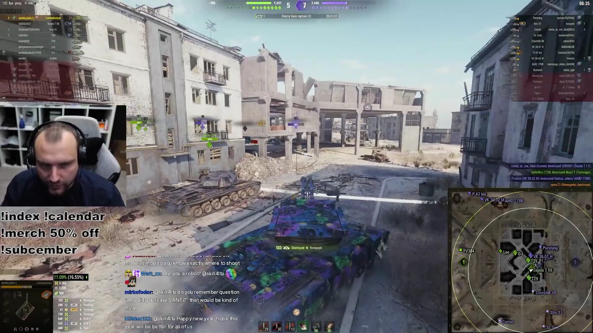 《坦克世界》英系八金双管FV226反制者第二个BUG出现,远距离齐射...