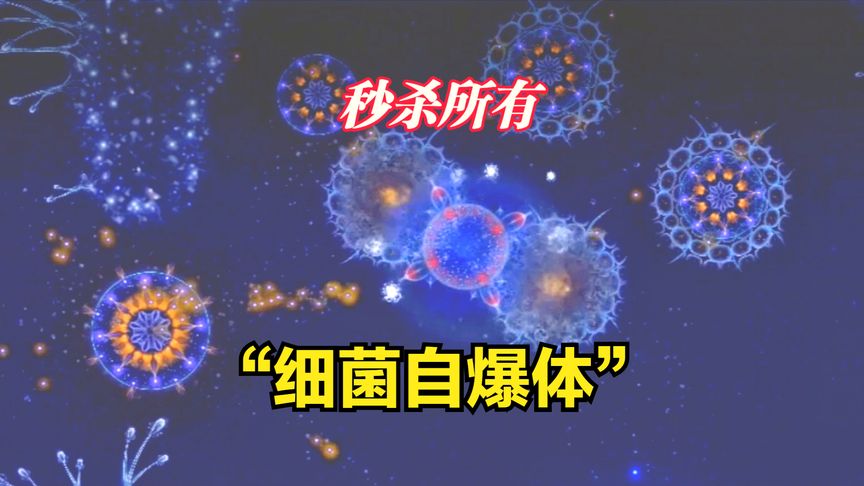 微生物模拟器:细菌自爆体,瞬间秒杀6个细胞!