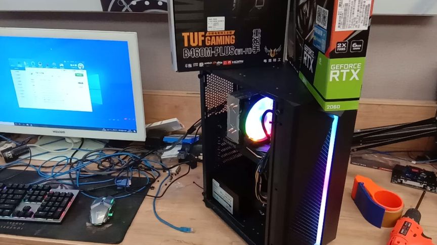 华硕b460重炮手牛逼,4800左右预算怎么配主机?