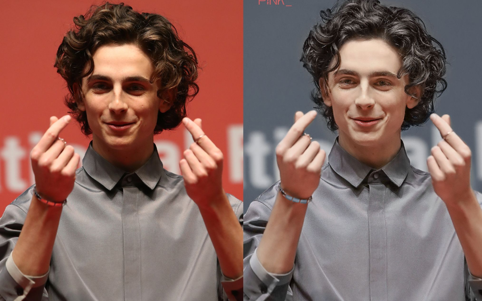 【PS饭圈快速修图】脸部光线不均修饰+更换背景色