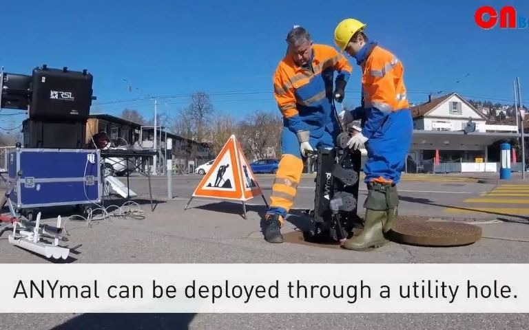 BOTA四足狗-管道探测(腿式机器人下水道混凝土老化的触觉检测)