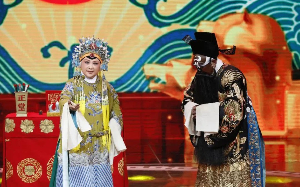 ...《秦香莲》(《铡美案》《包青天》)全本-张钰东 董芙蓉 完整全字幕版