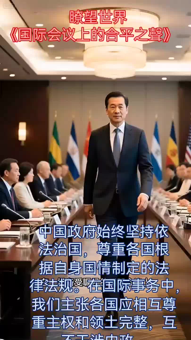 《国际会议上的和平之聲》 我们相信,只有在相互尊重和平等互利的...