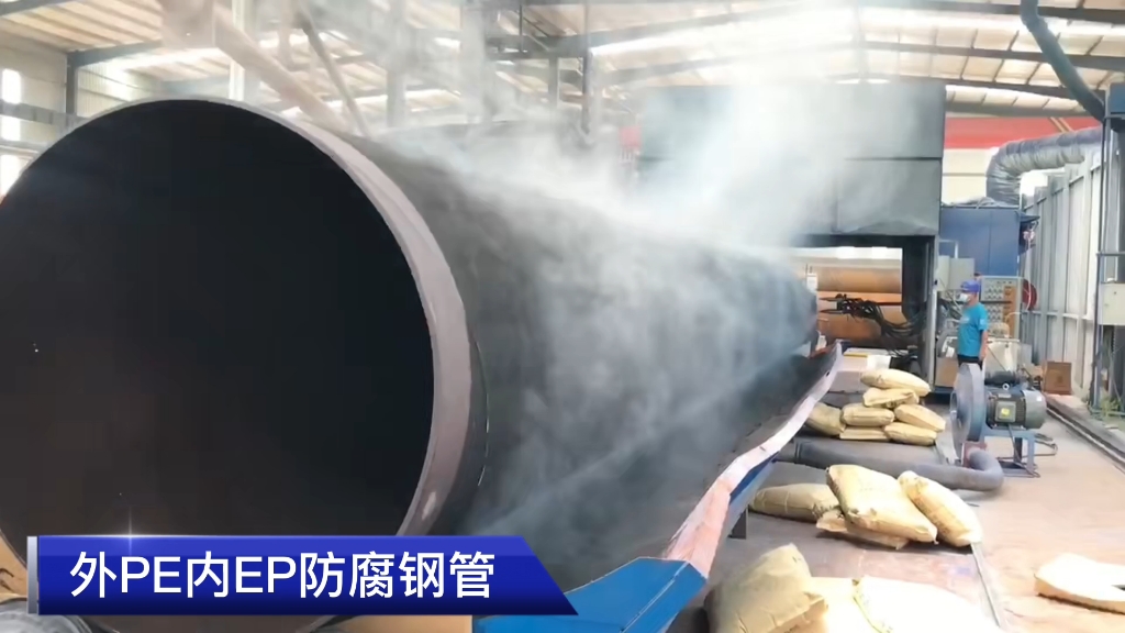 ️涂塑复合钢管/外PE内EP防腐钢管给水涂塑/消防涂塑/矿用涂塑钢管3...