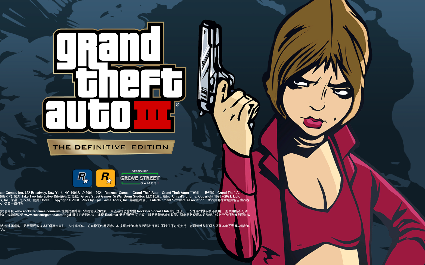 【GTA3/侠盗猎车手3:最终版】主线&电话任务全流程,一个二五仔的...