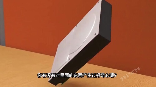 发明硬盘的人真是天才3D动画演