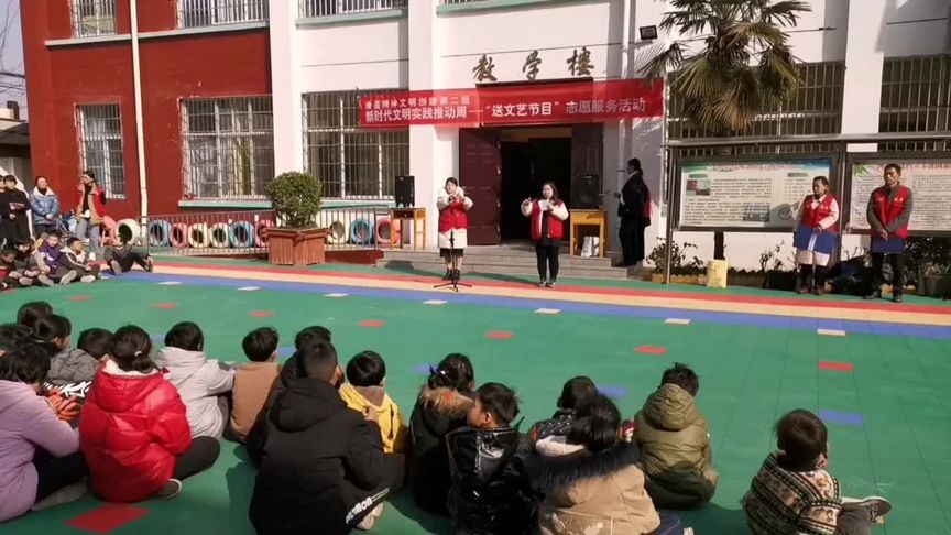滑县精神文明创建第二组新时代文明实践推动周送文艺节目志愿服…