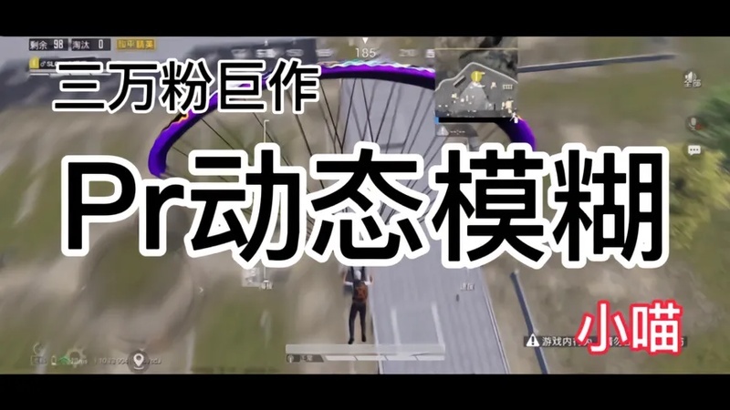 三万粉丝巨作,Pr动态模糊视觉盛宴!