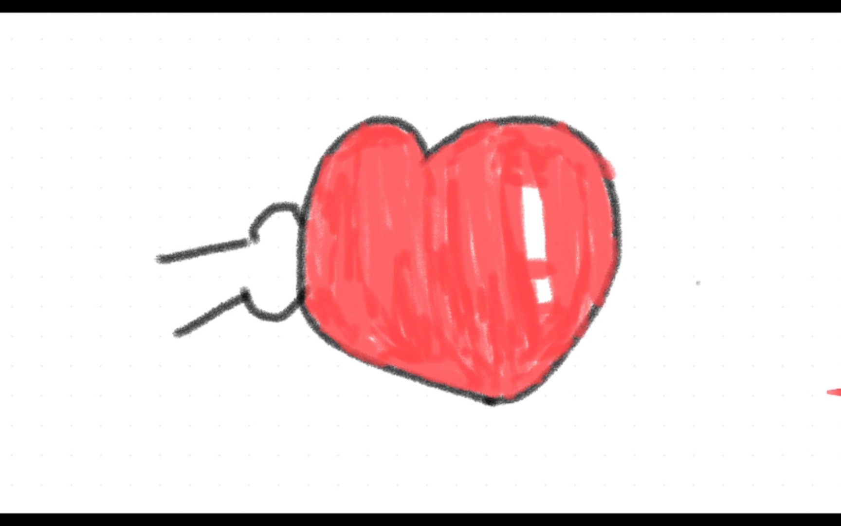 「备忘录手绘」超简单的“给你小心心”简笔画,有手就行!