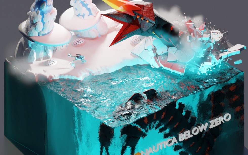 【blender】用blender还原深海迷航零度之下树胶模型