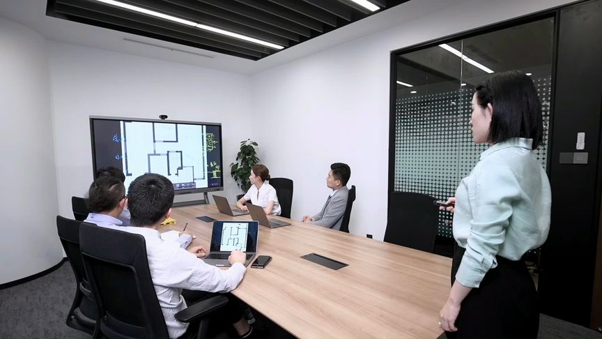 开会竟然还要来回跑?海信商用显示智能笔了解一下!集合压感书写