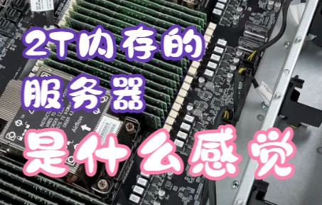 2T内存的服务器是什么感觉 组装服务器
