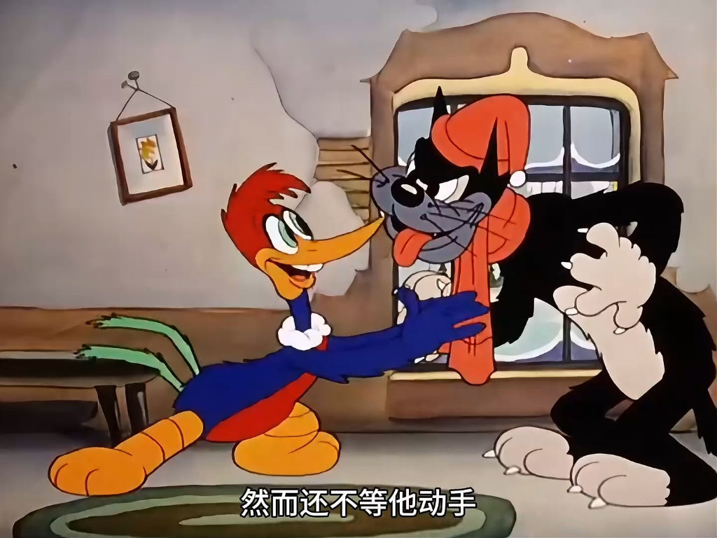 可怕的寒潮突然来袭,一众动物纷纷撤离