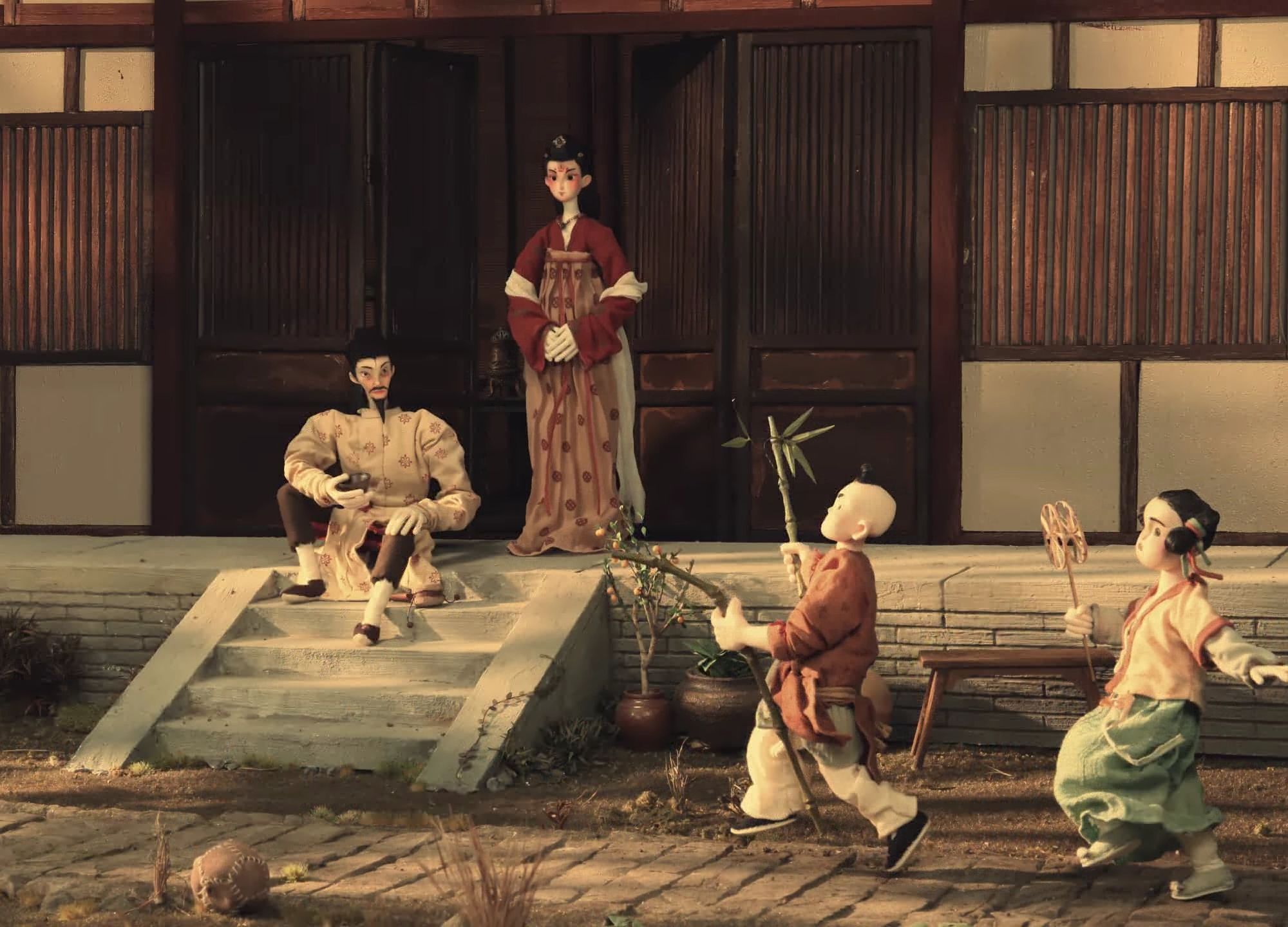 黑神话悟空章节结束动画,传统动画工艺(第二回)