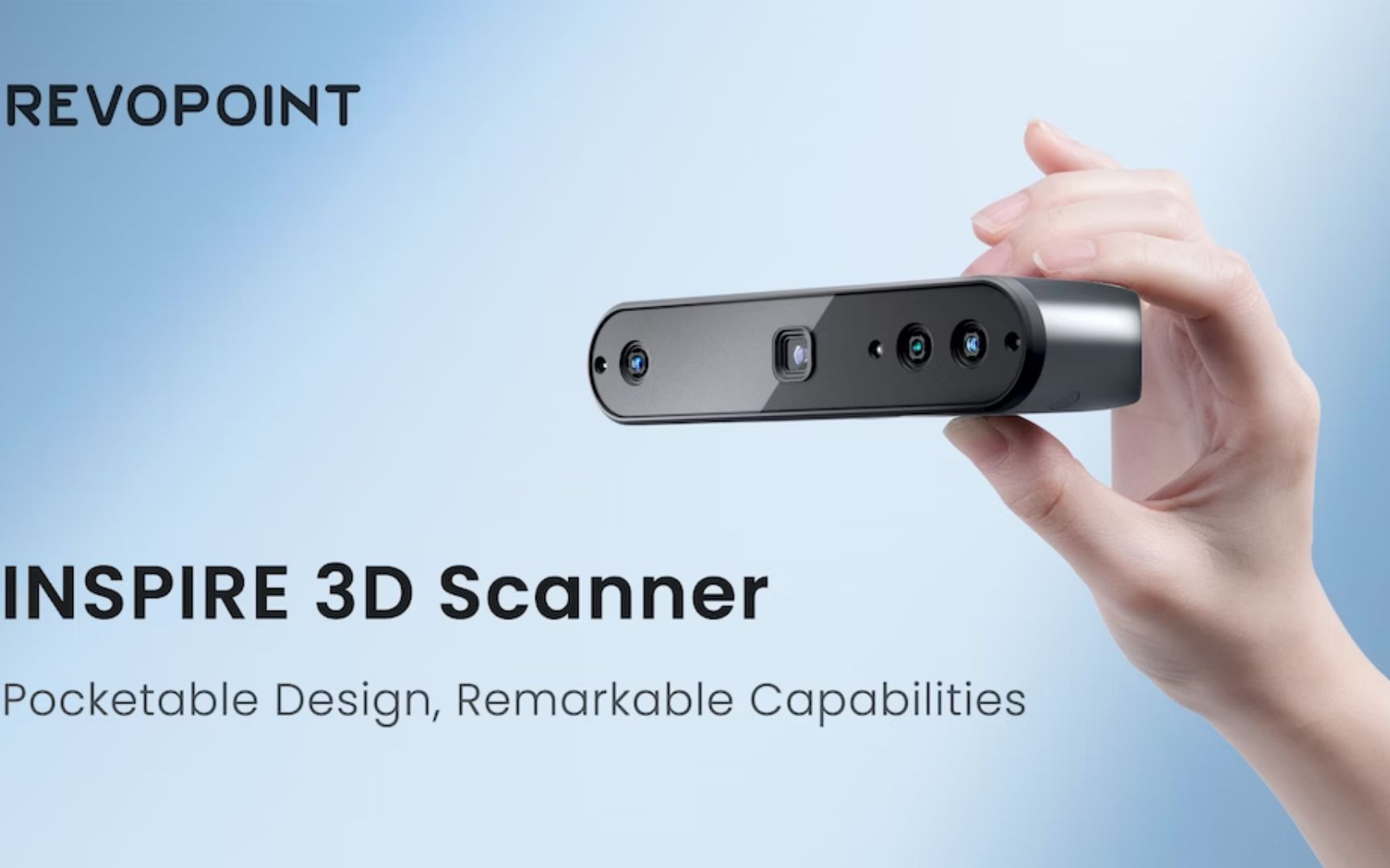 Kickstarter众筹热门项目 | Revopoint 3D,高性价比的手持式3D扫描仪