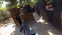真人CS第一人称视角,枪神的诞生(米家小相机拍摄)