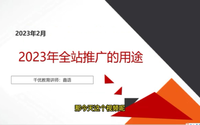 拼多多全站推广的用途
