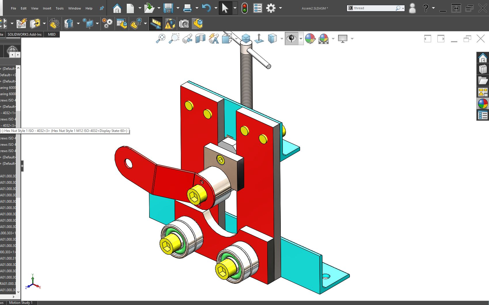 solidworks 学习 每日一练 | DIY 滚圆机 | solidworks2020 机械设计 案例...