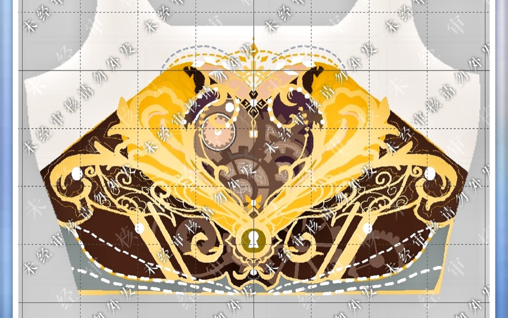 以闪 | 50倍速画六星机械裙(图纸在置顶评论)