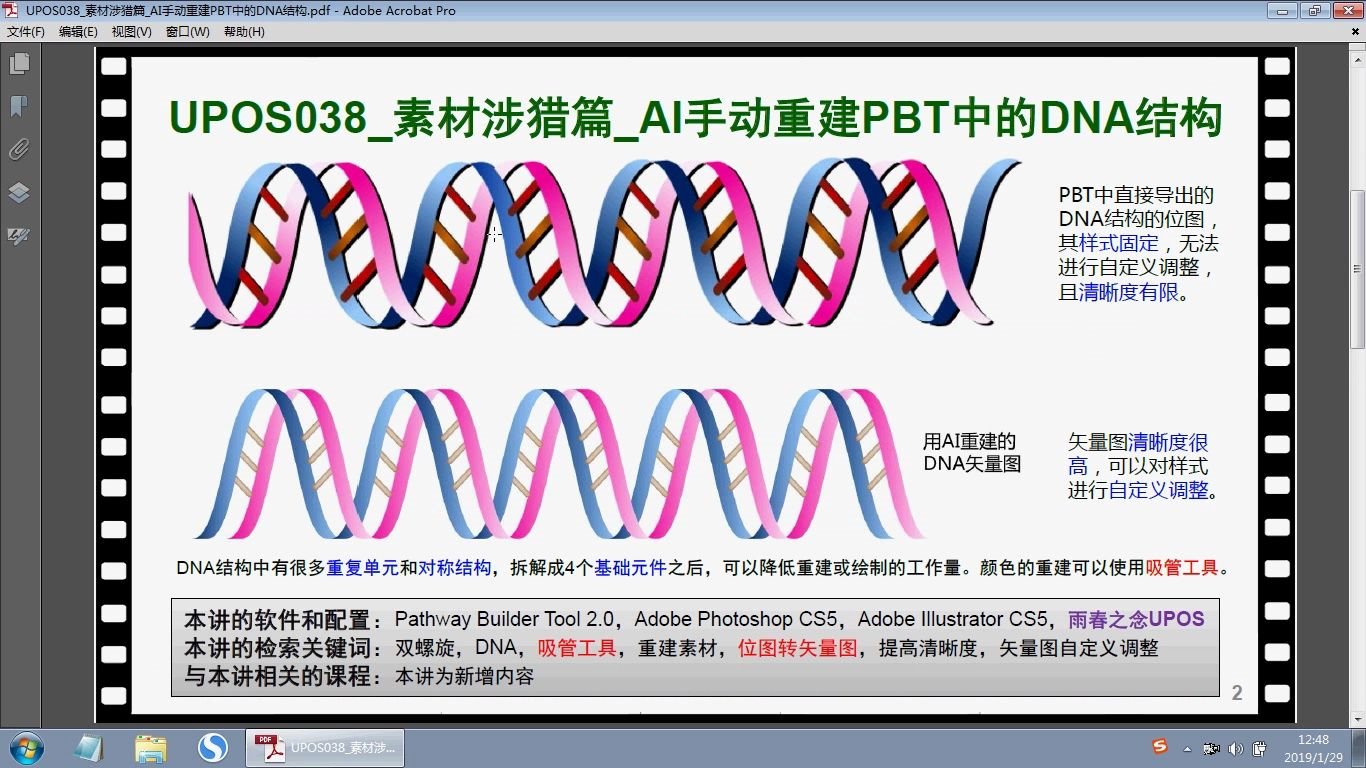 UPOS038_素材涉猎篇_AI手动重建PBT中的DNA结构