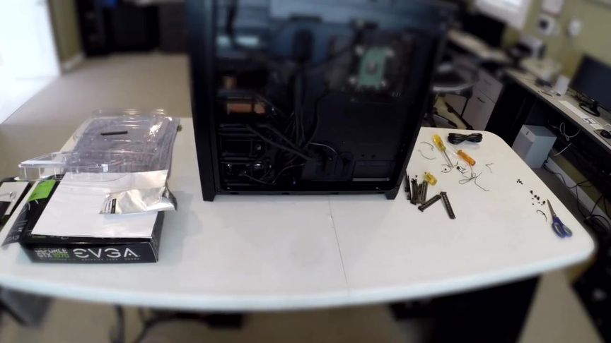 用1080和2个1070 共3个显卡测试OC渲染器的性能差别