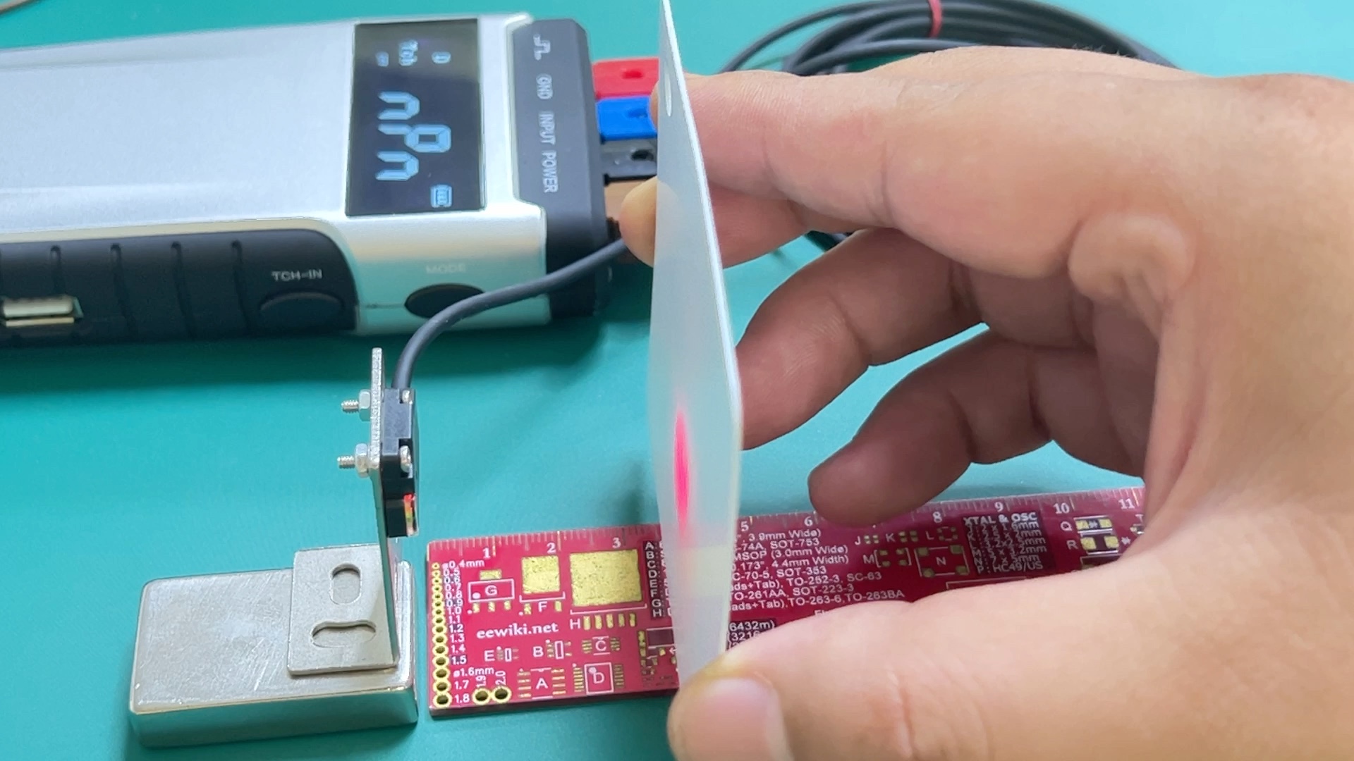 PM-RD30A超薄漫反射光电传感器产品实测