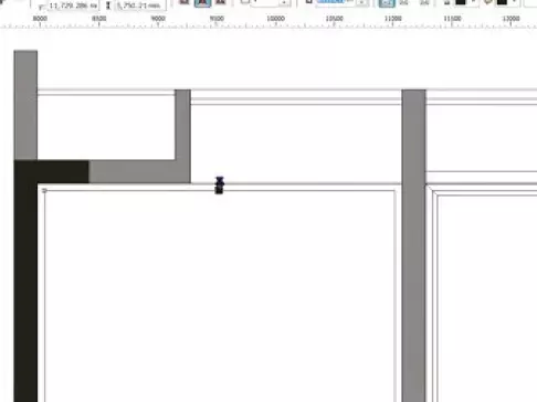 室内设计教程CorelDRAW画吊顶,CorelDRAW室内吊顶画法,室内...