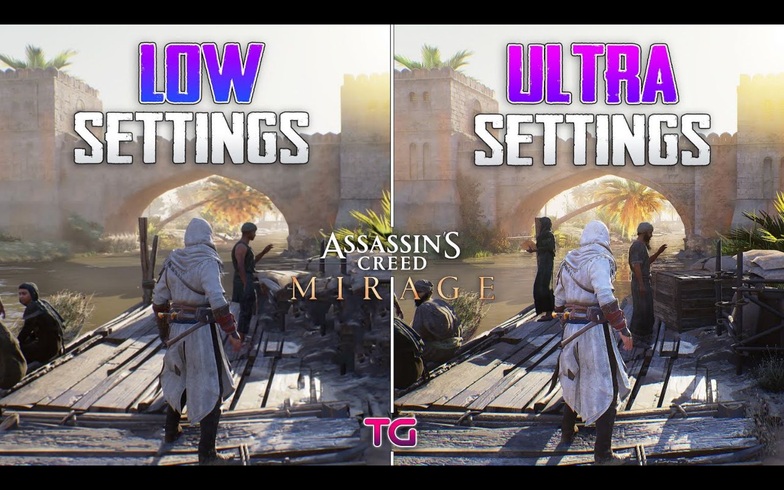 【4K60帧】刺客信条:幻景 | 最低画质 vs 最高画质 | 画质与帧数对比 | ...