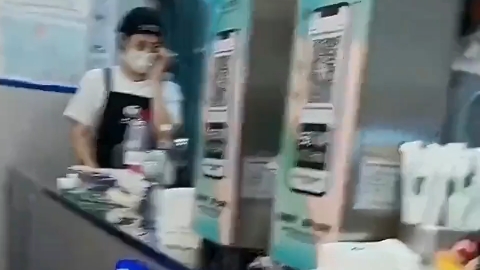 “请扫码点单”