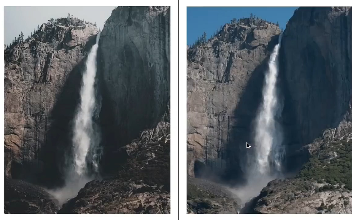 【Lightroom调色-色彩模仿】133 灰色调低饱和度风景照调色练习(练习...