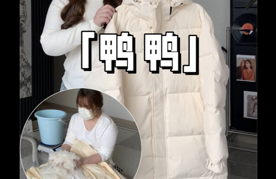 拆解式测评|389的鸭鸭羽绒服