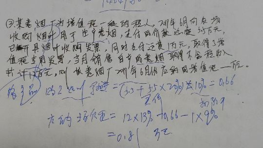 免税农产品增值税扣除率应用