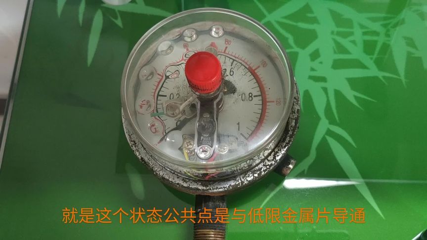 电接点压力表原理详解,实际应用泵站中如何接线,马上秒懂