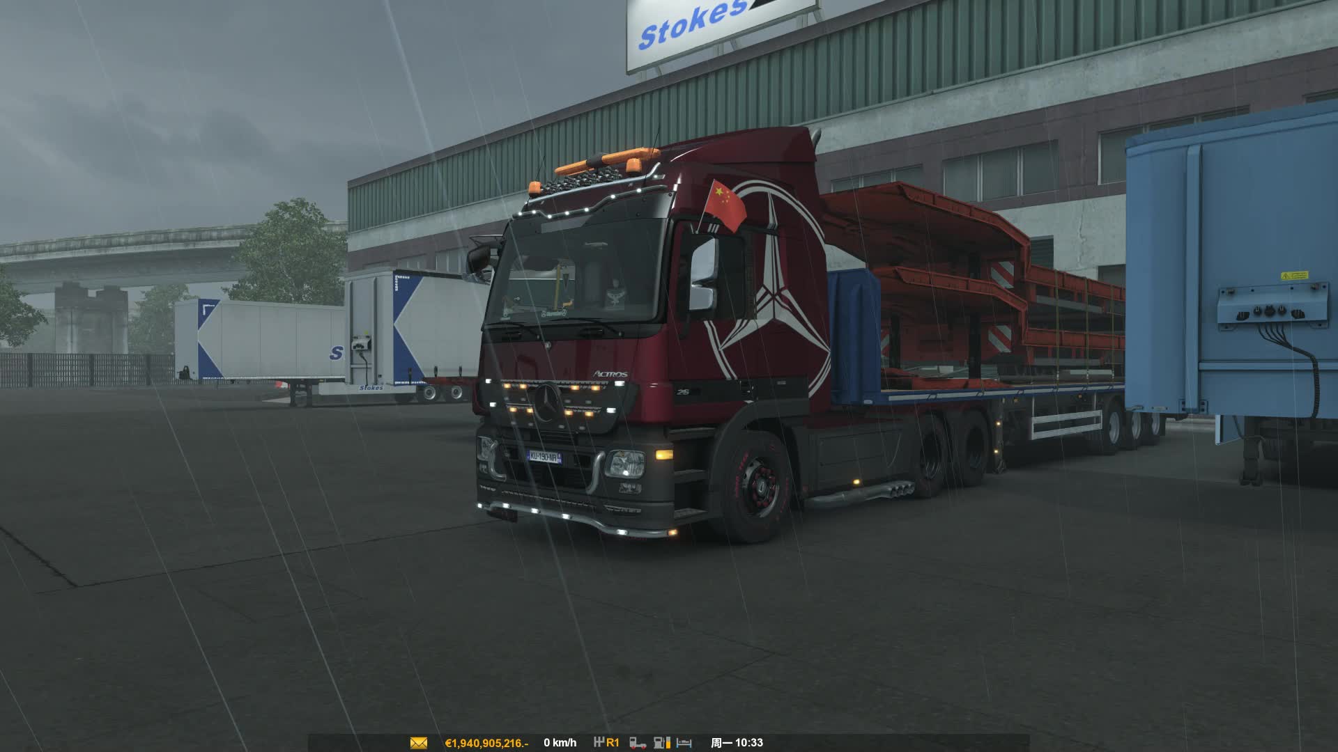 欧洲卡车模拟2 奔驰改装包