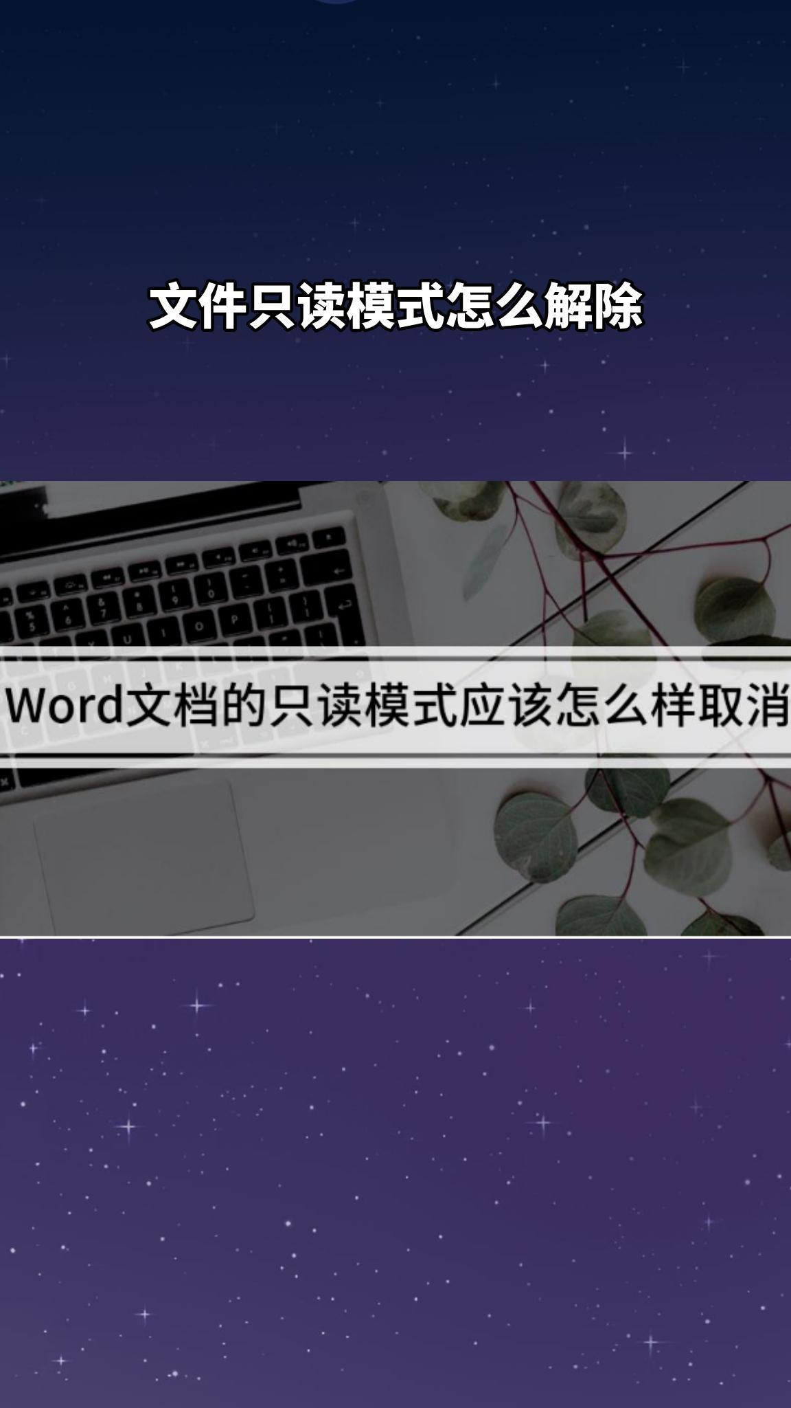 文件只读模式怎么.