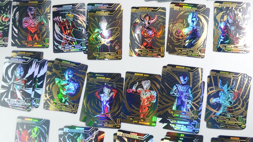 奥特曼LGR卡序号1至36号已经凑齐大部分 哪些是比较稀有的?