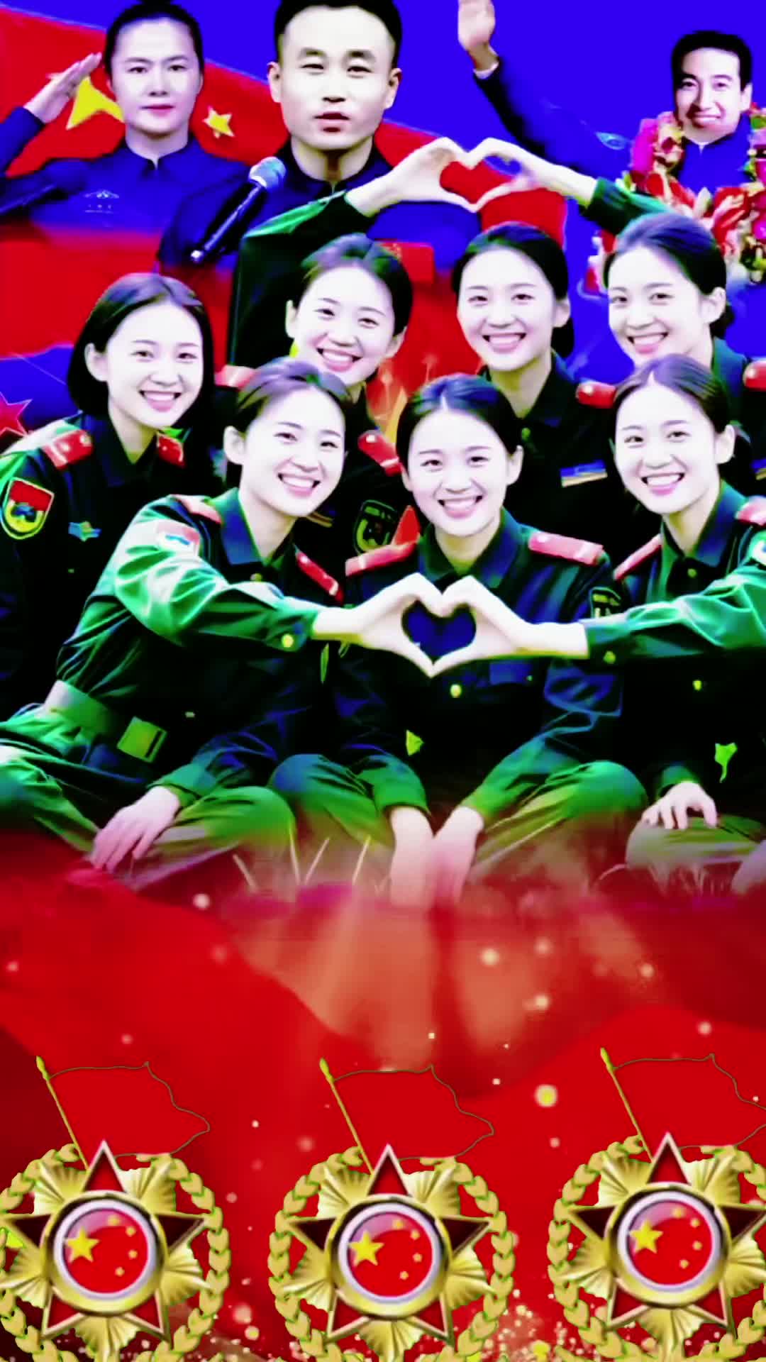 #我的中国心 #正能量传递 #简单易学手势舞 #我爱我的祖国 #向英雄...