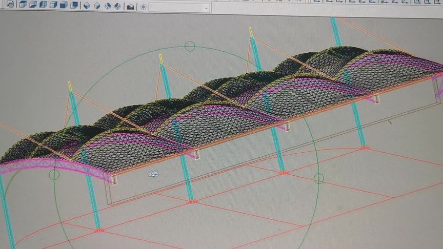 #3d #模结构设计 #3d设计 #三维建模 #创意设计 #cad画图 #钢结构
