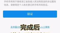 移动微法院注册及认证流程1